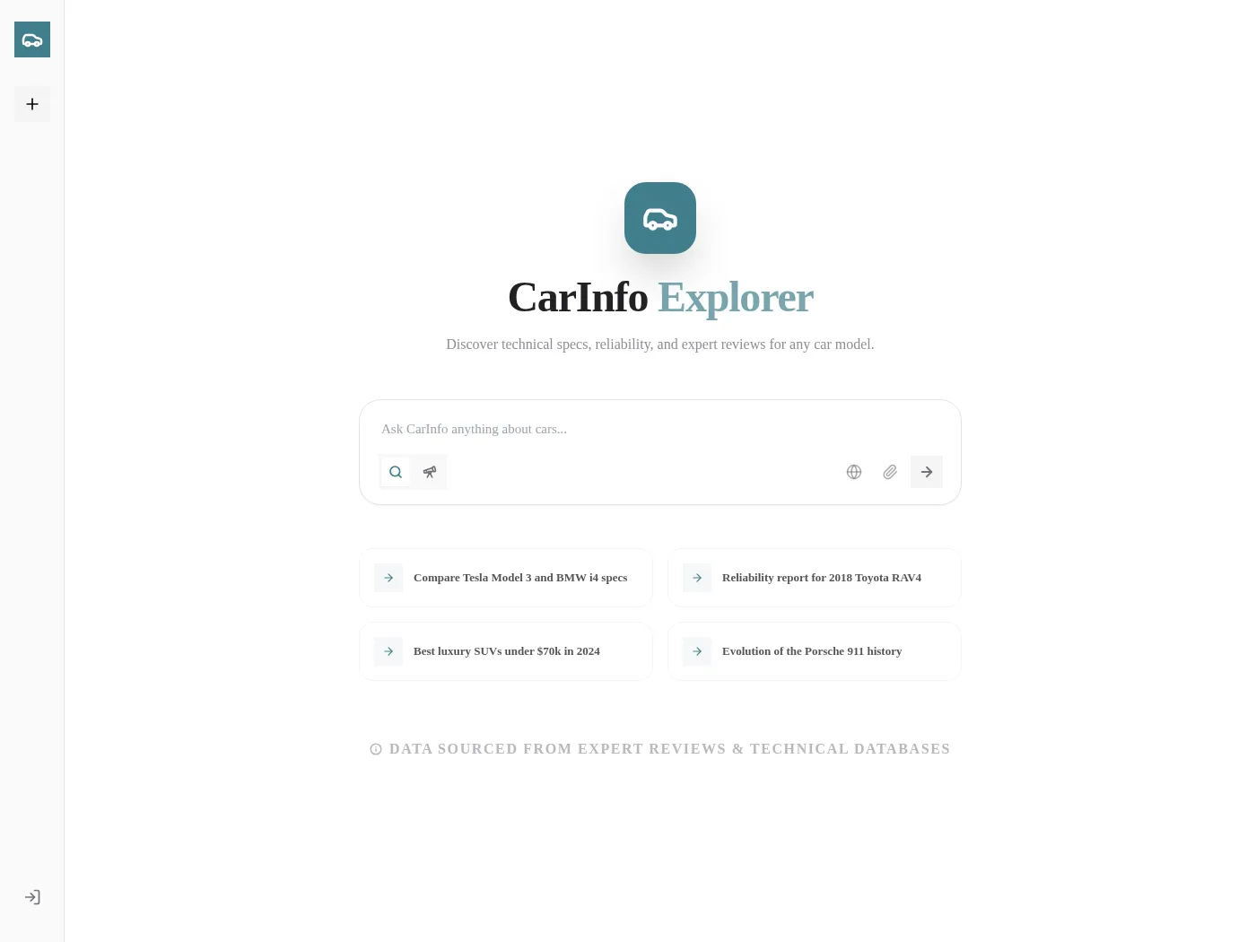 CarInfo Explorer