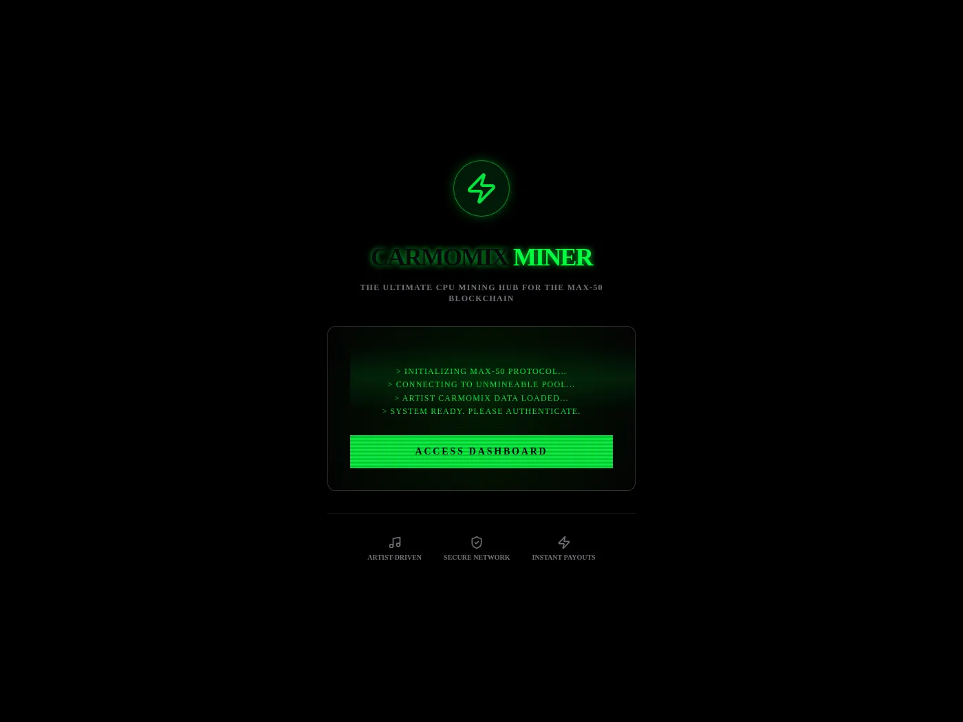 Carmomix Crypto Miner
