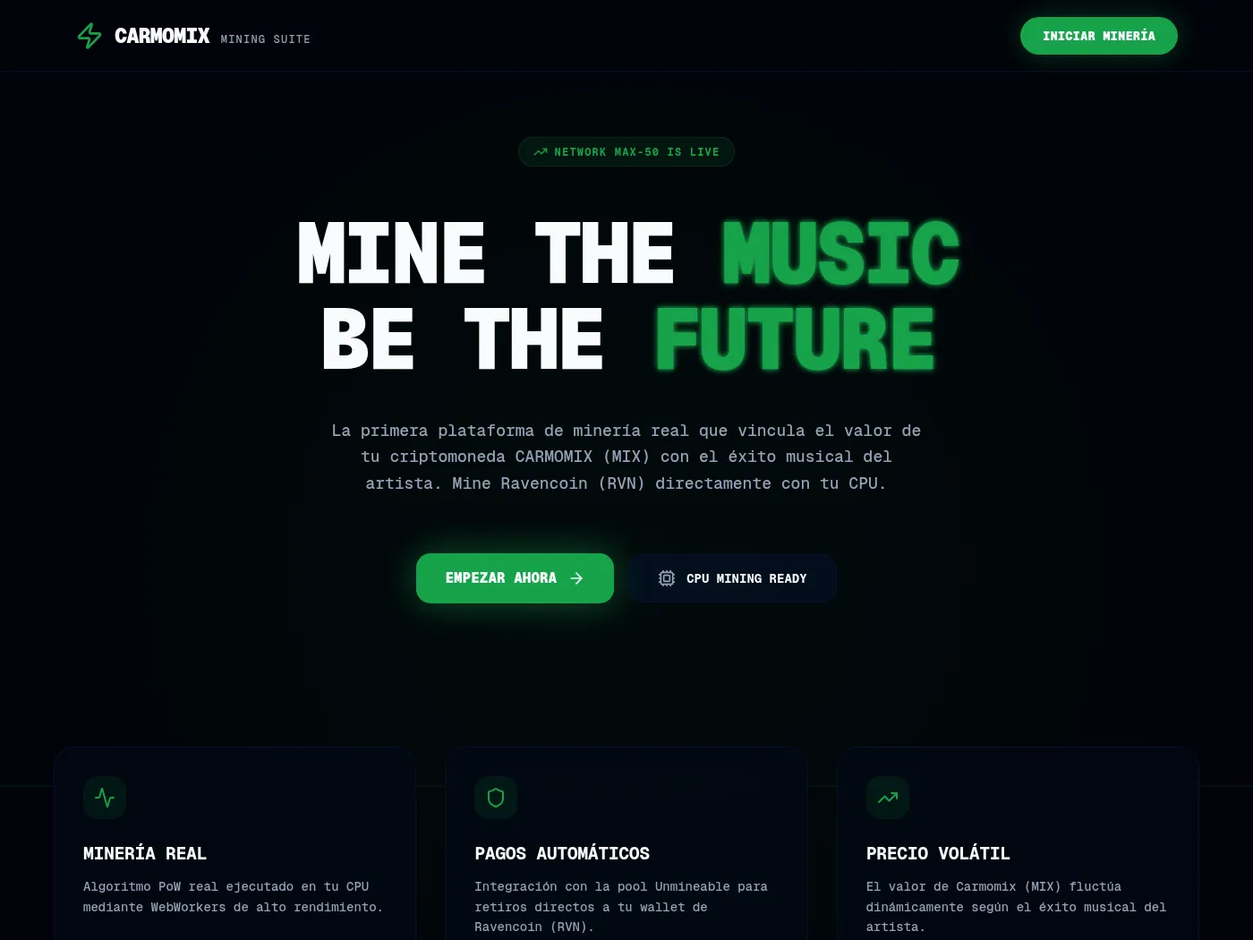 Carmomix Mining Suite