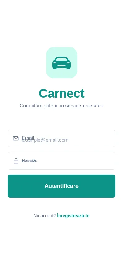 Carnect Auto Service Platform