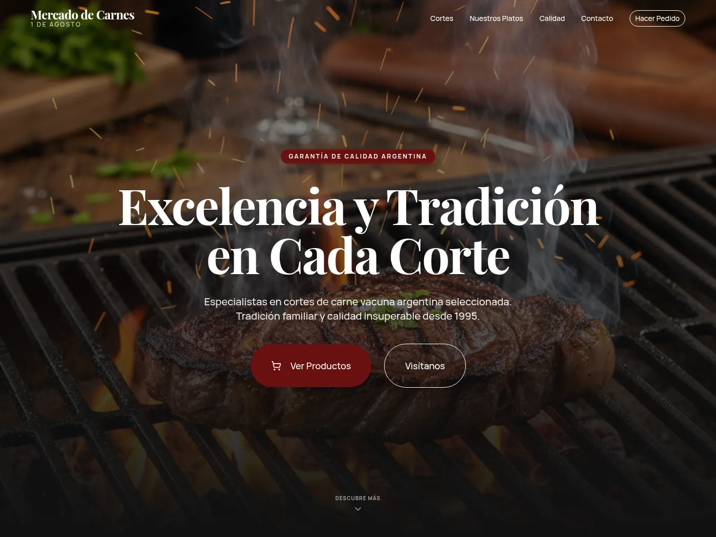 Mercado de Carnes Landing