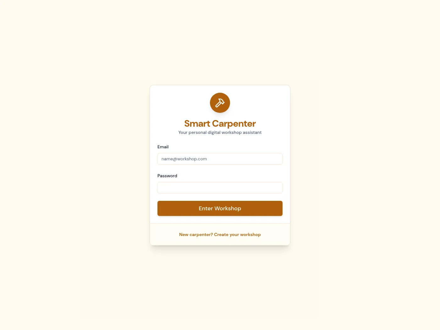 Smart Carpenter Assistant
