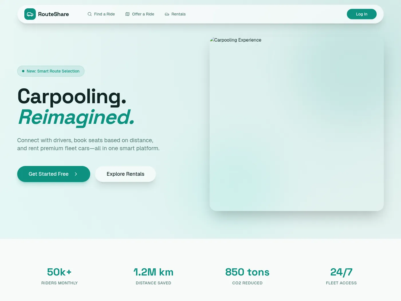 RouteShare Carpooling