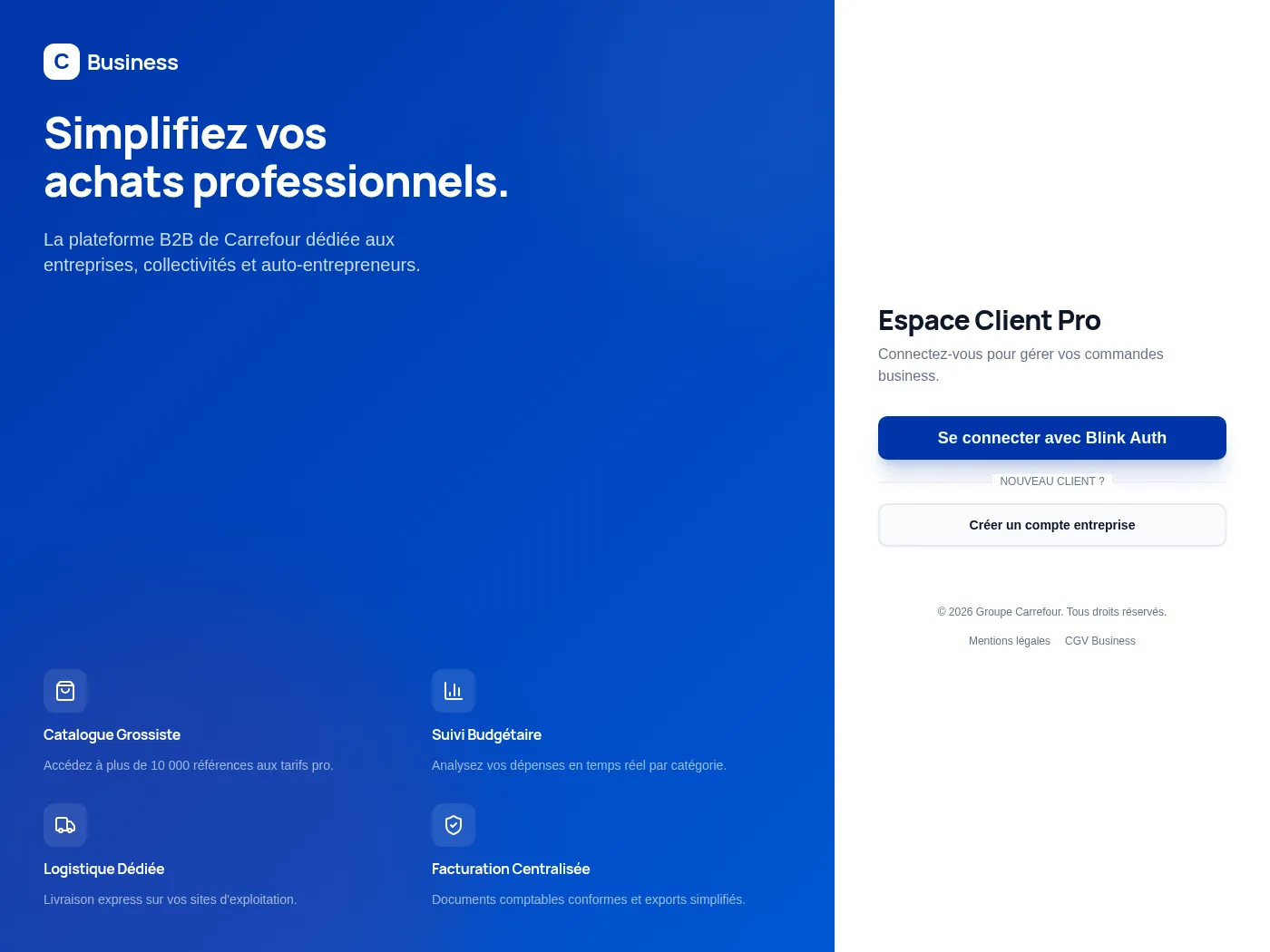 Carrefour Biz Clone