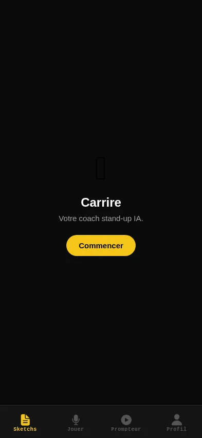Carrire Stand-Up Coach
