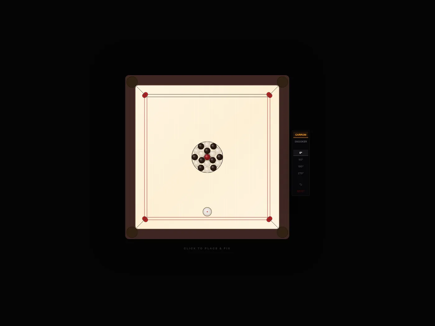 Exact Carrom & Snooker Clone