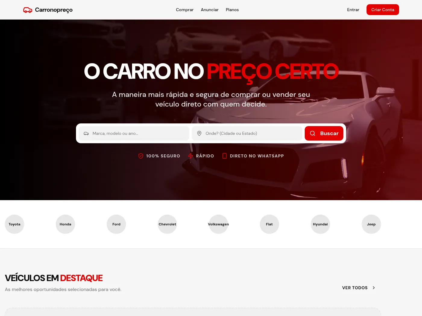 Carronopreço Marketplace