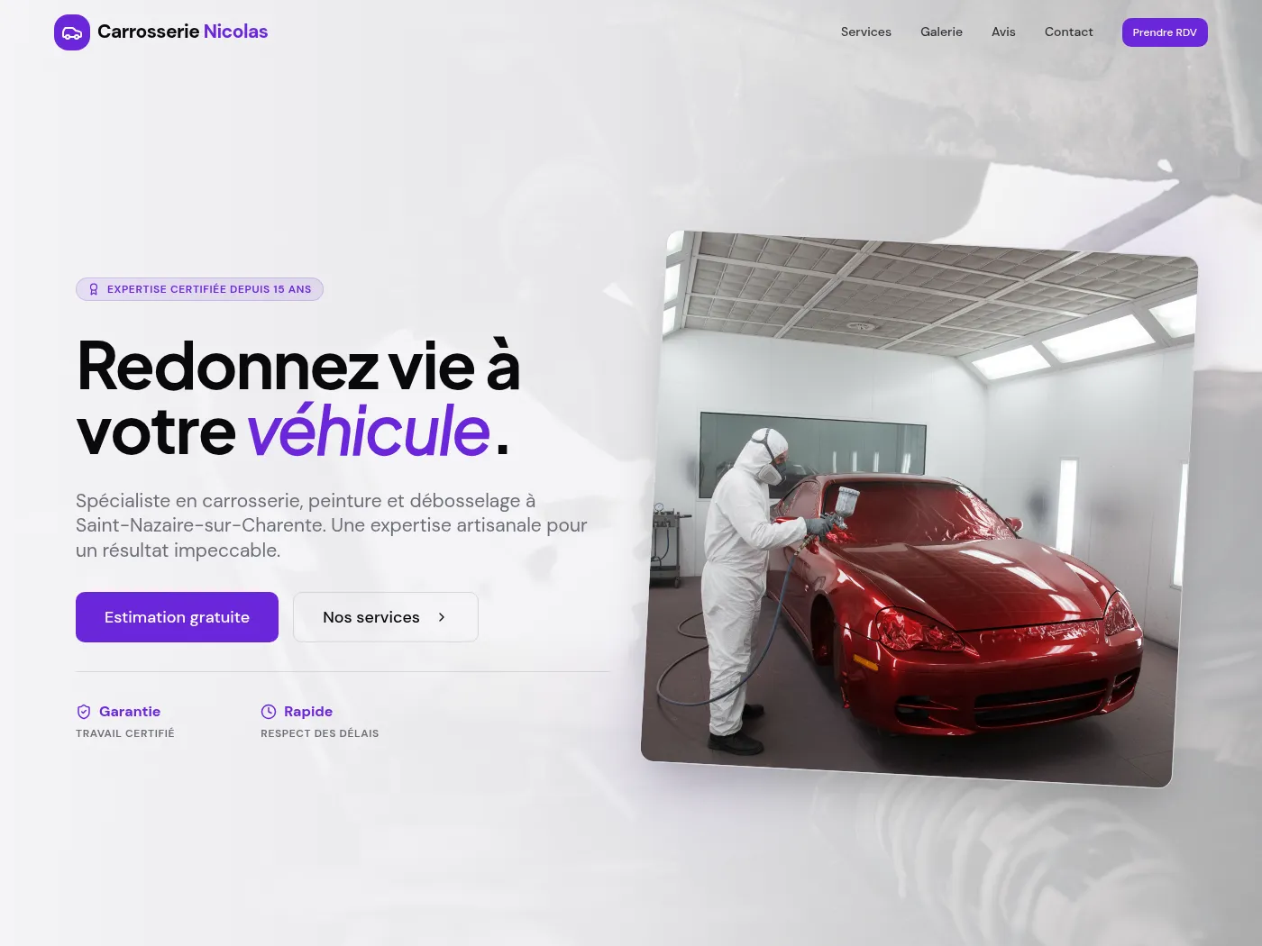 Carrosserie Nicolas Web
