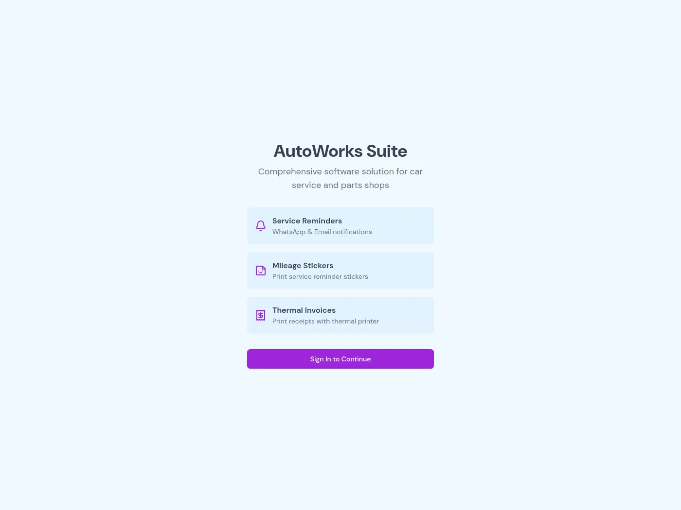 AutoWorks Suite