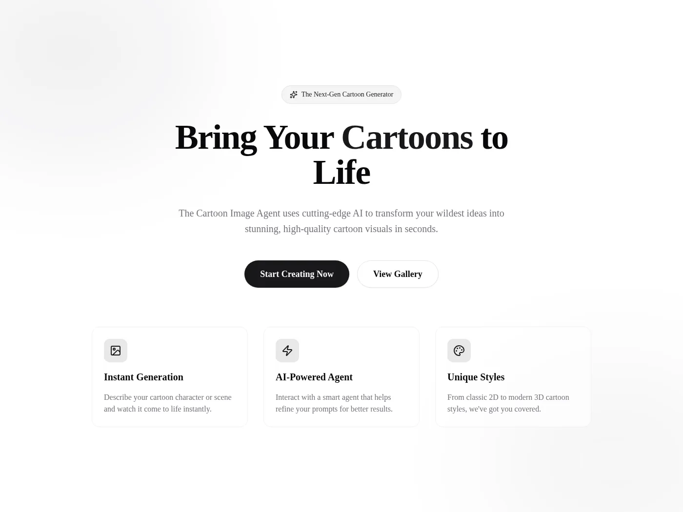 Cartoon Image Agent