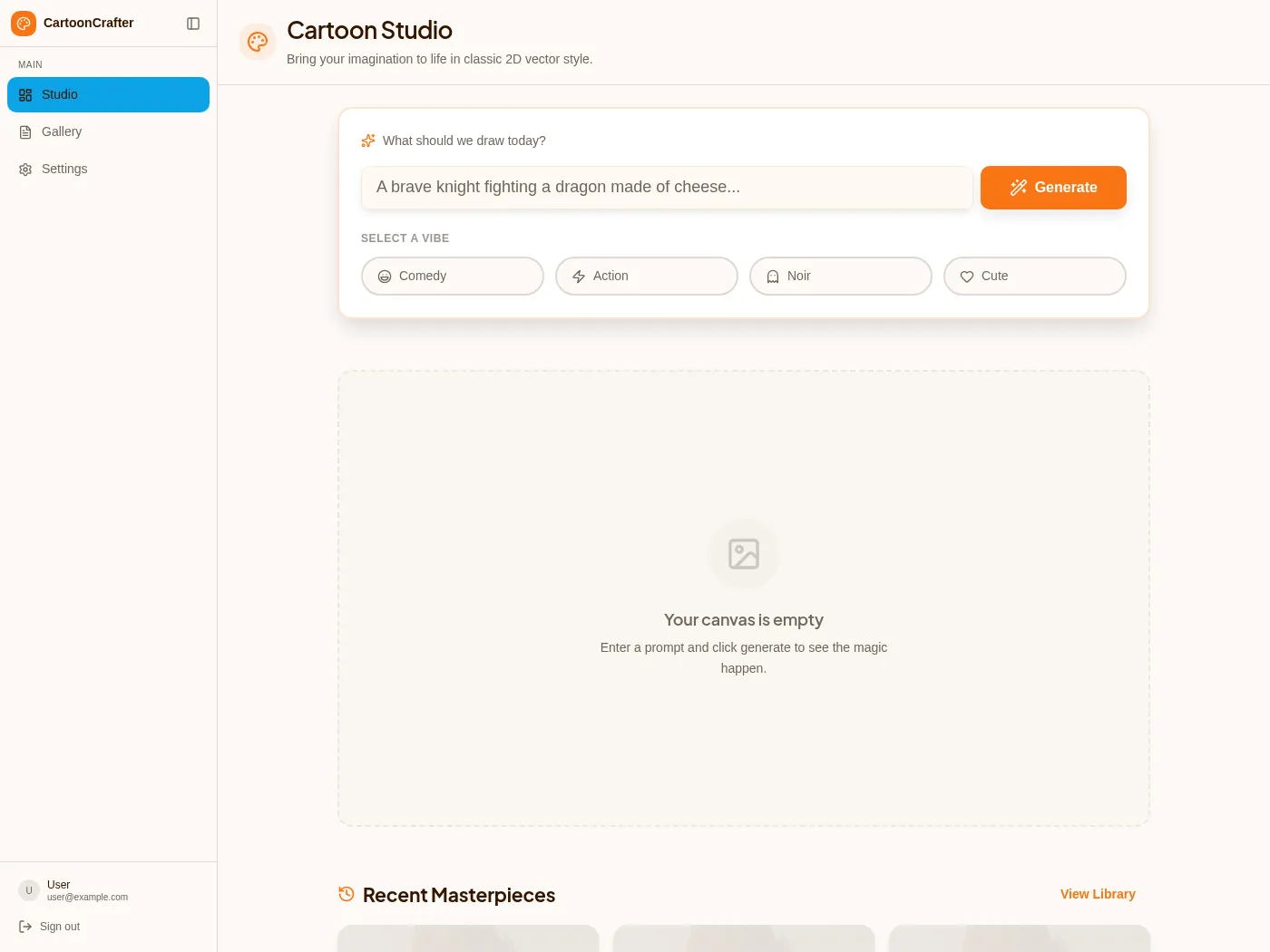 CartoonCrafter App