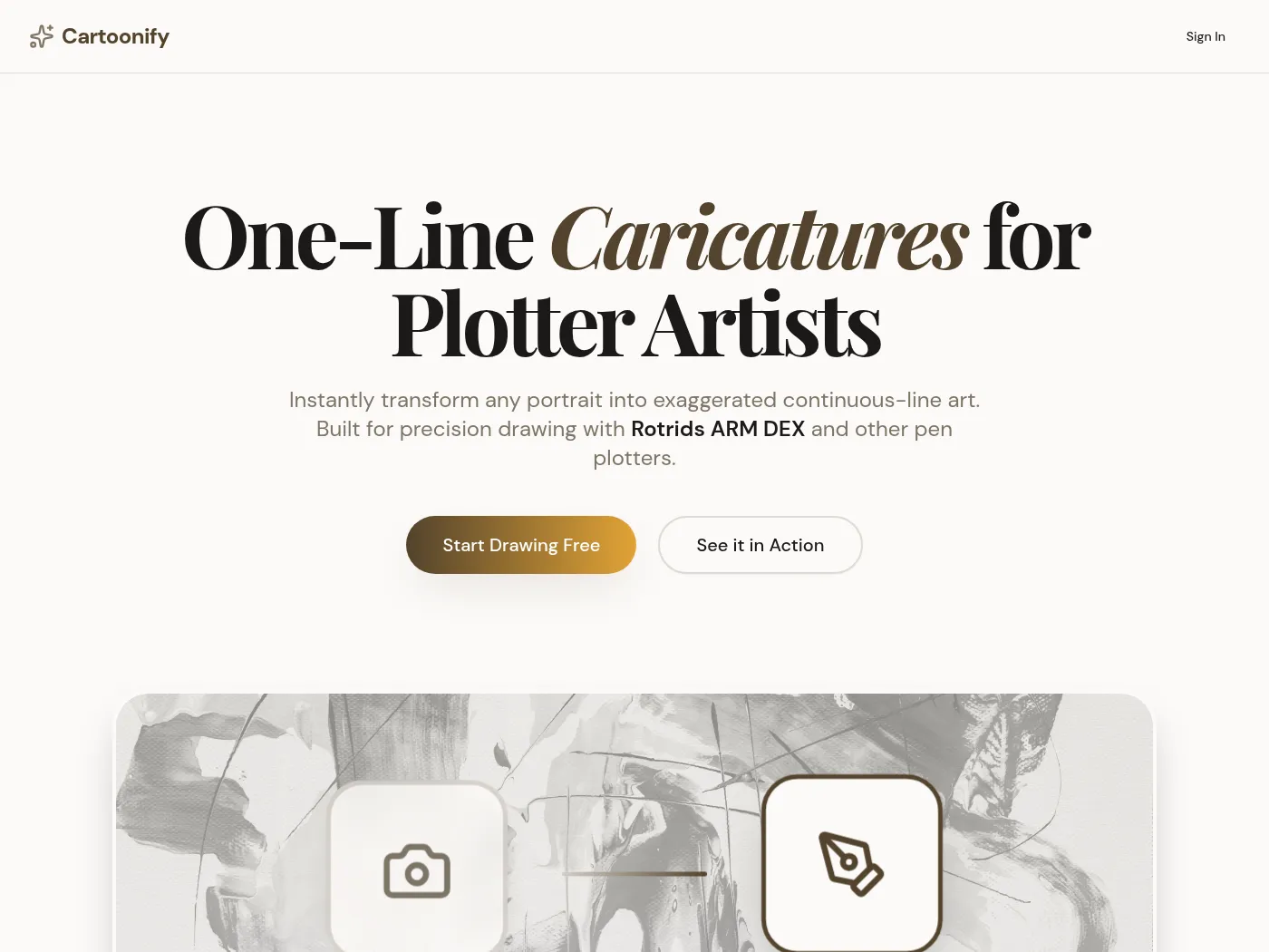 Cartoonify Portrait Maker