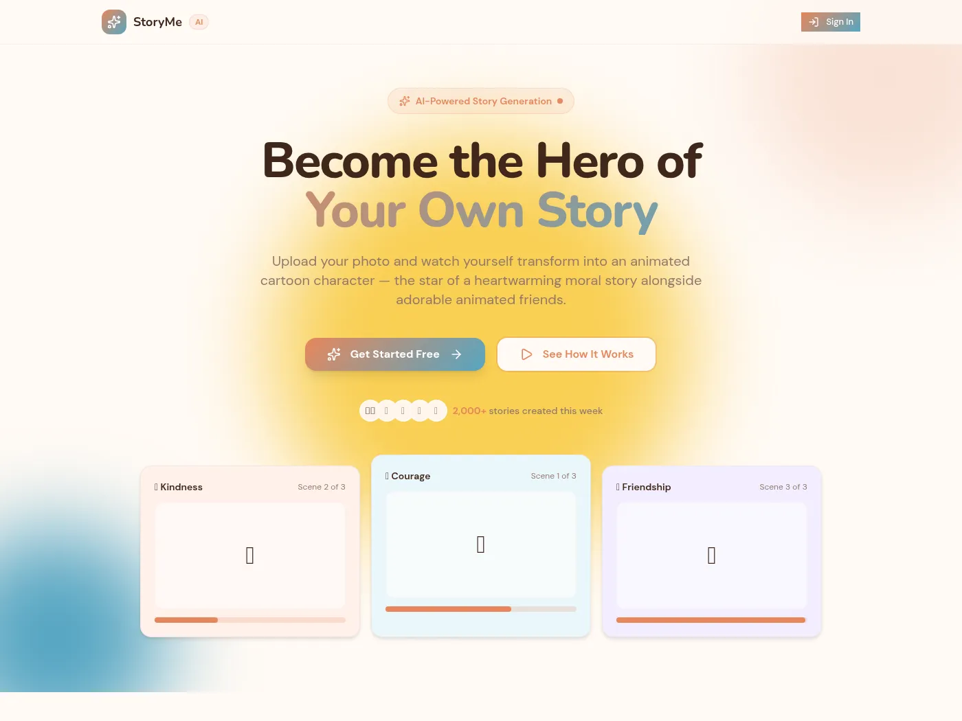 Cartoon Story Creator