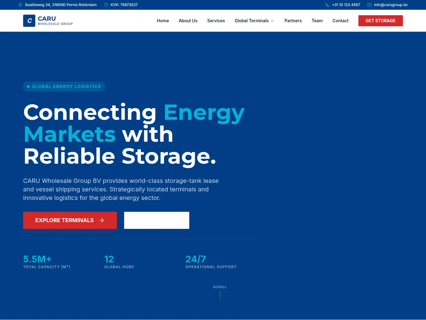 CARU Terminal Web Portal
