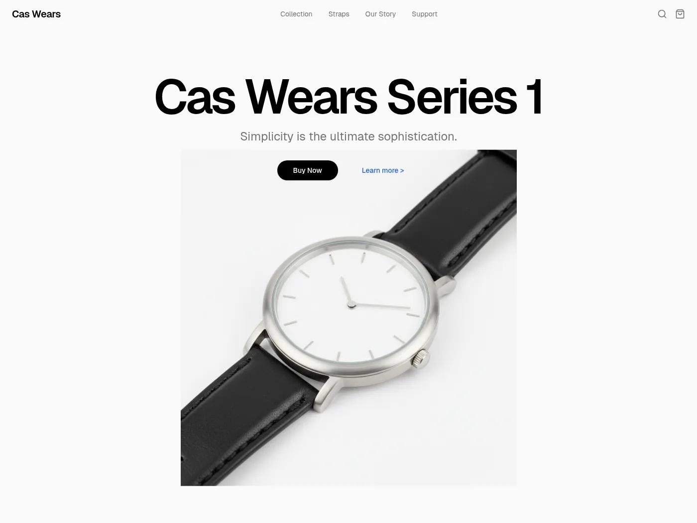 Cas Wears Brand Site