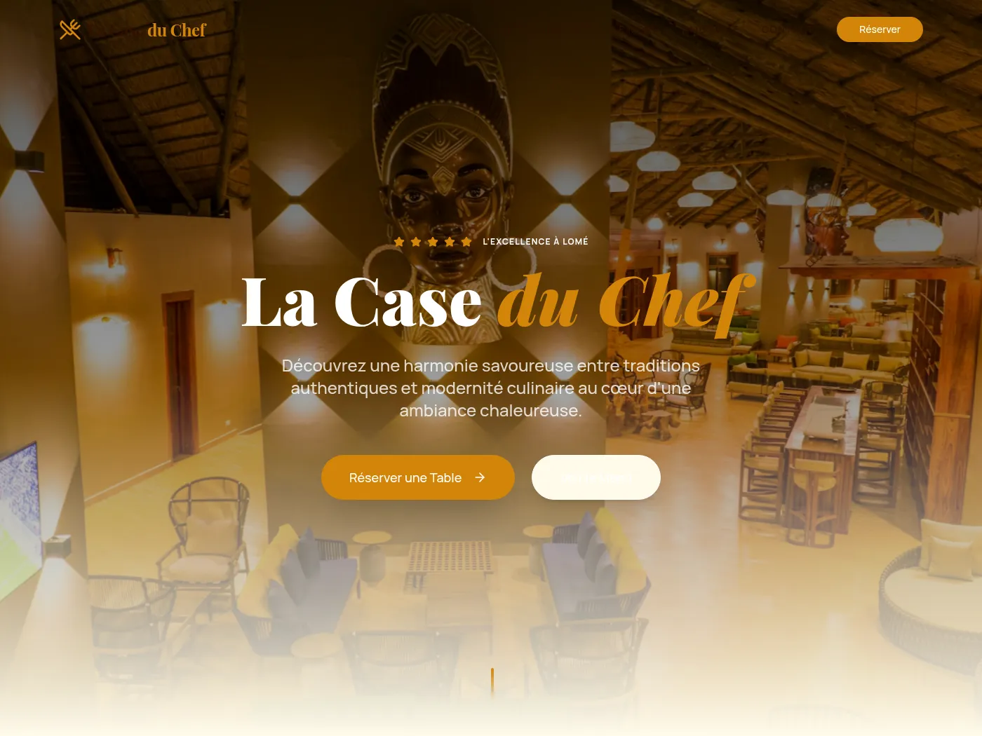 La Case du Chef Site