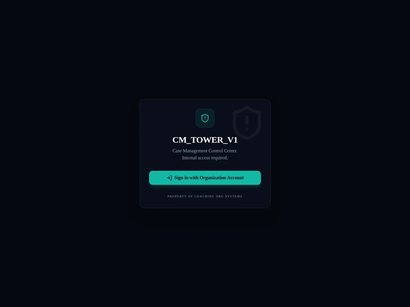 Case Manager Tower