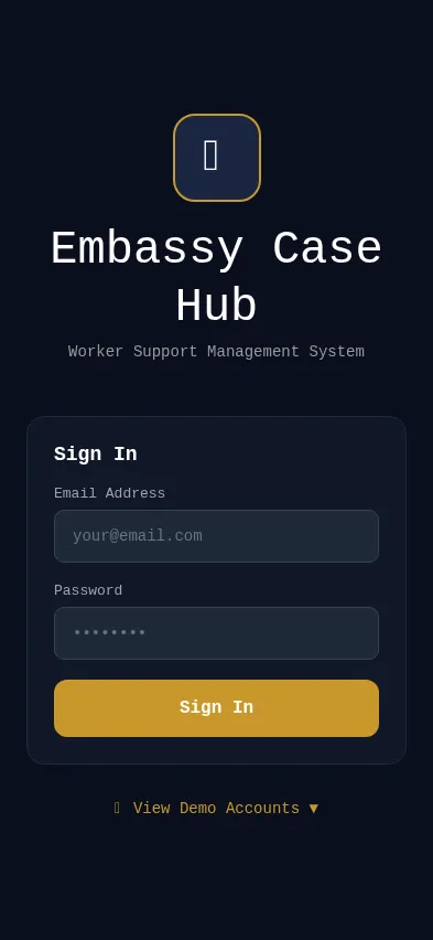 Embassy Case Hub