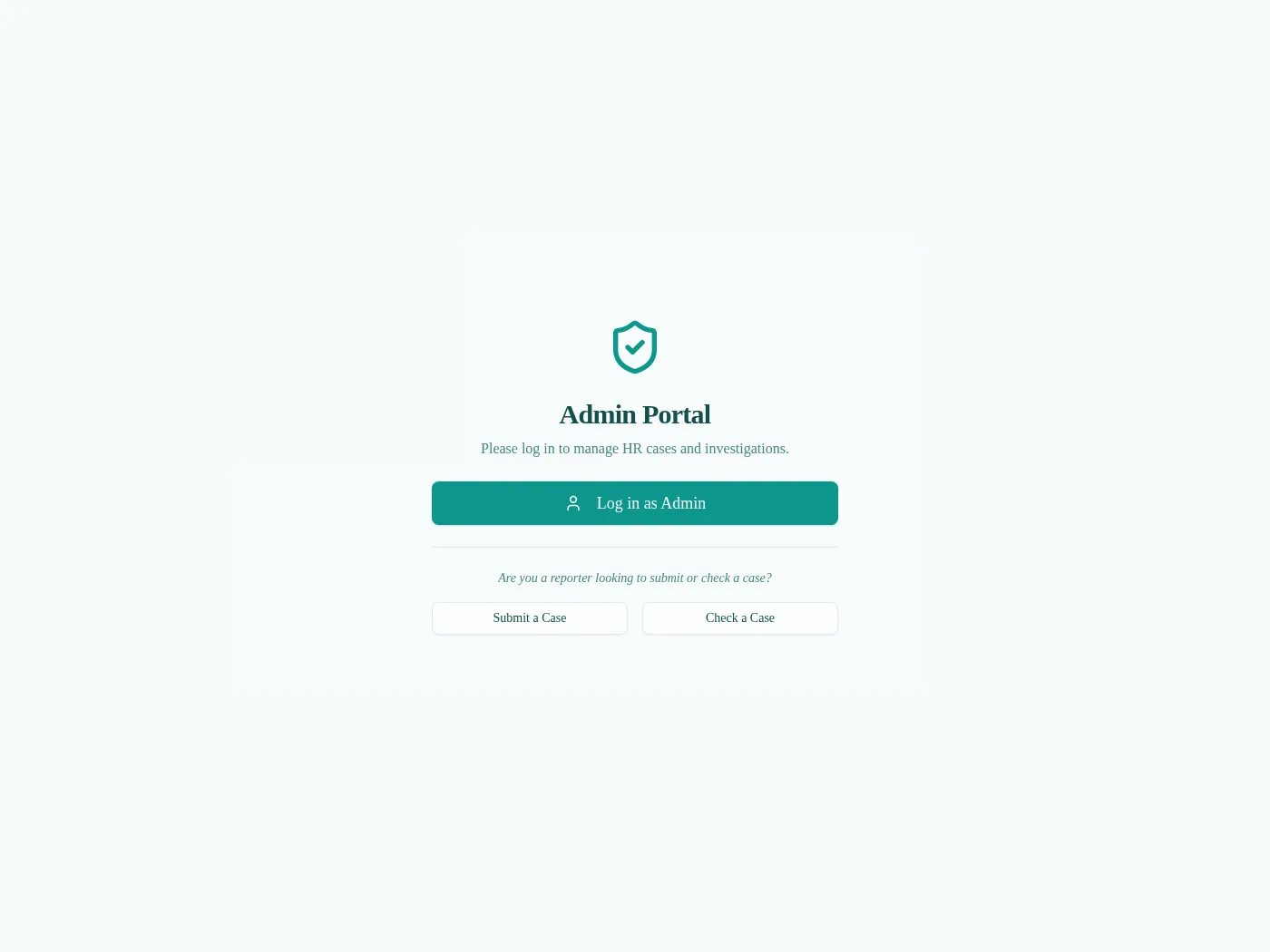 CaseFlow SaaS UI