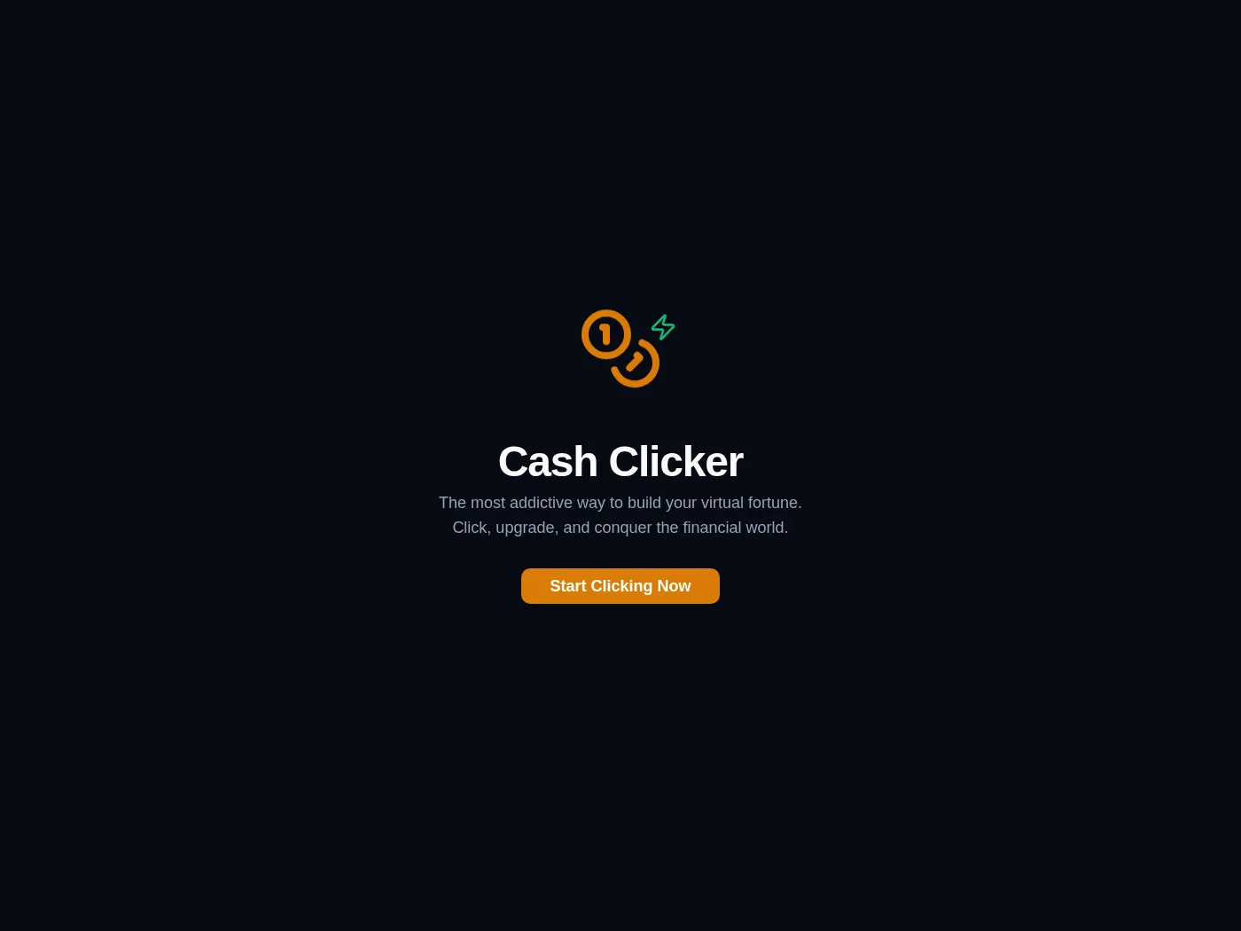 Cash Clicker Game