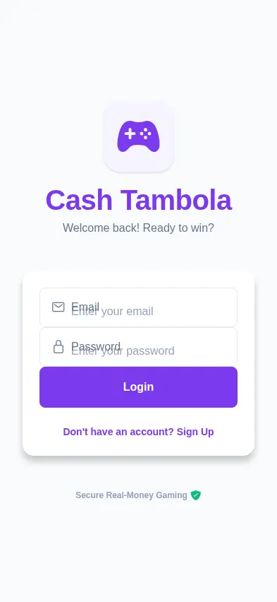 Cash Tambola Game Suite
