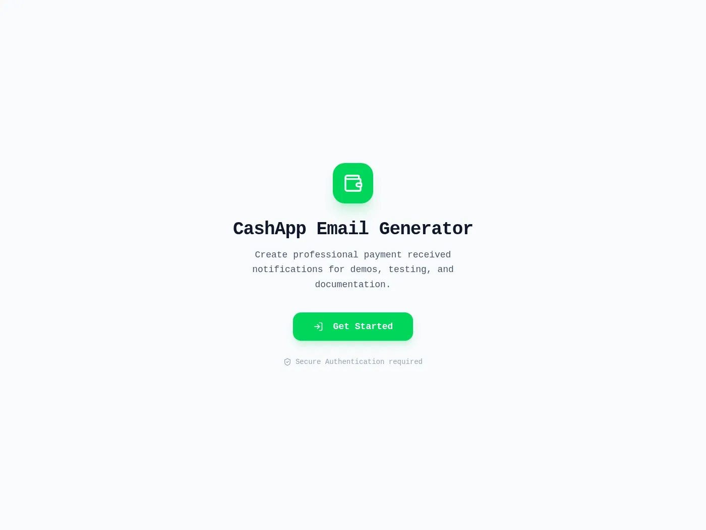 CashApp Email Generator