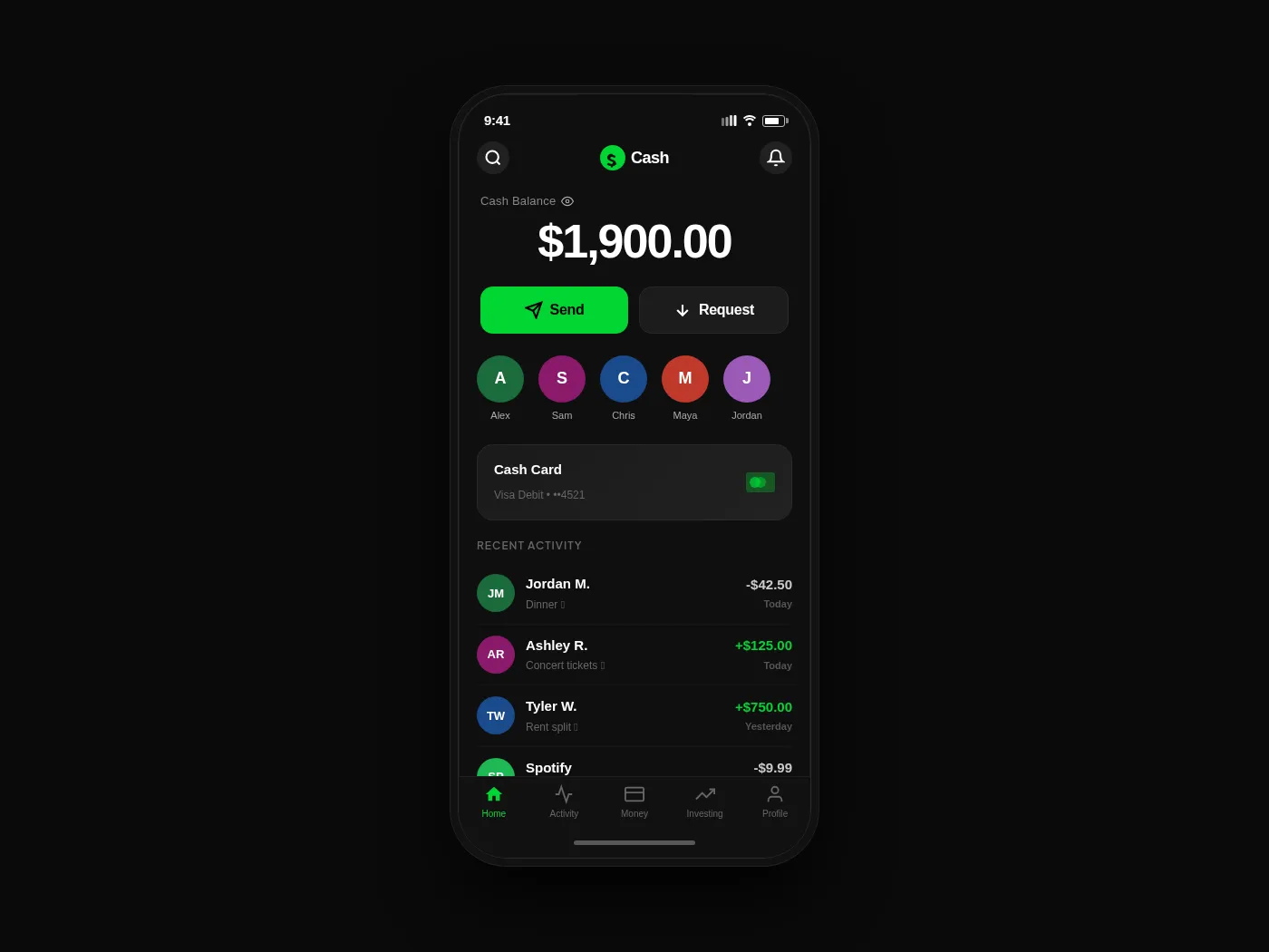Fake CashApp Mockup