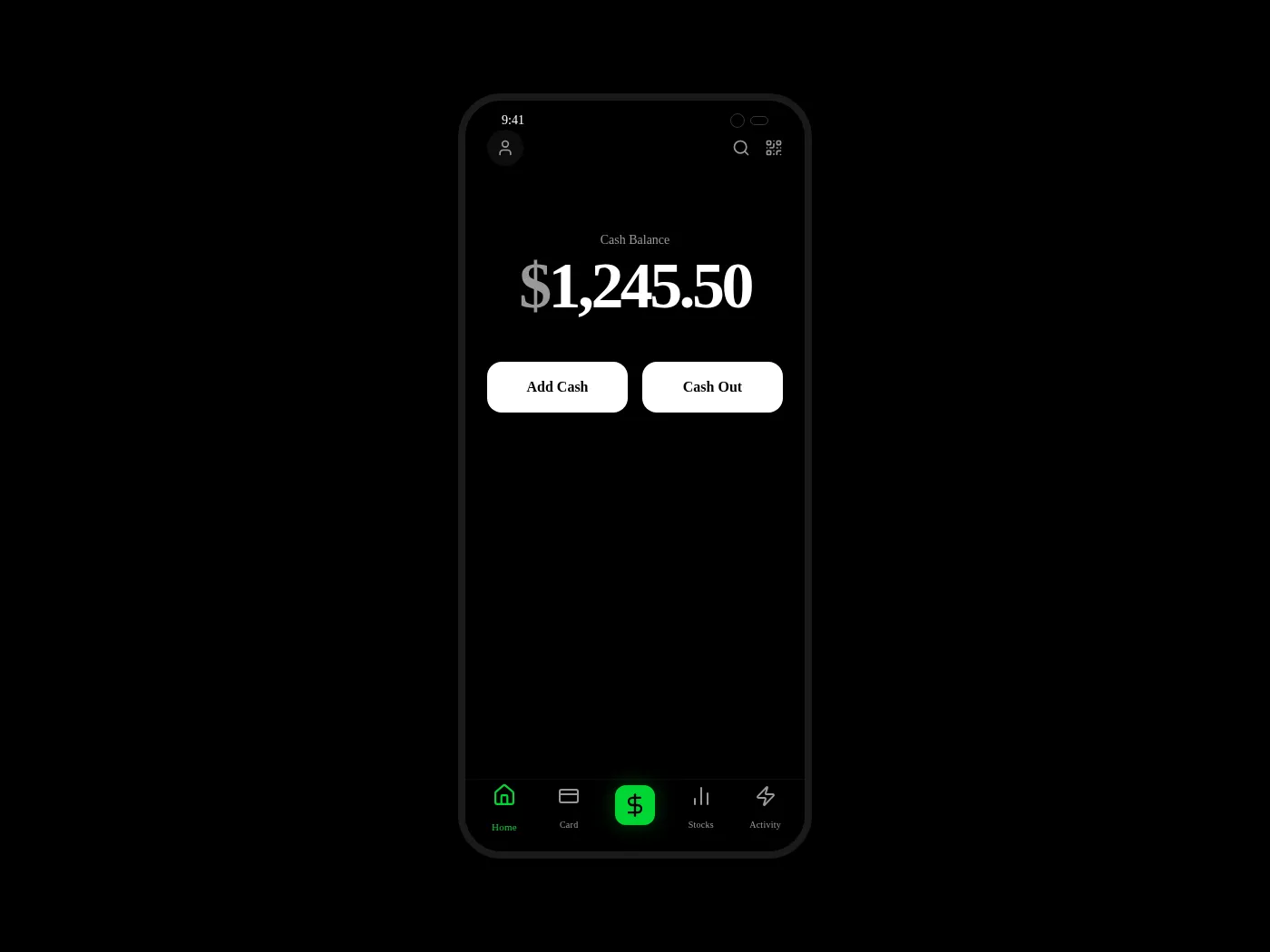 CashApp Web Replica