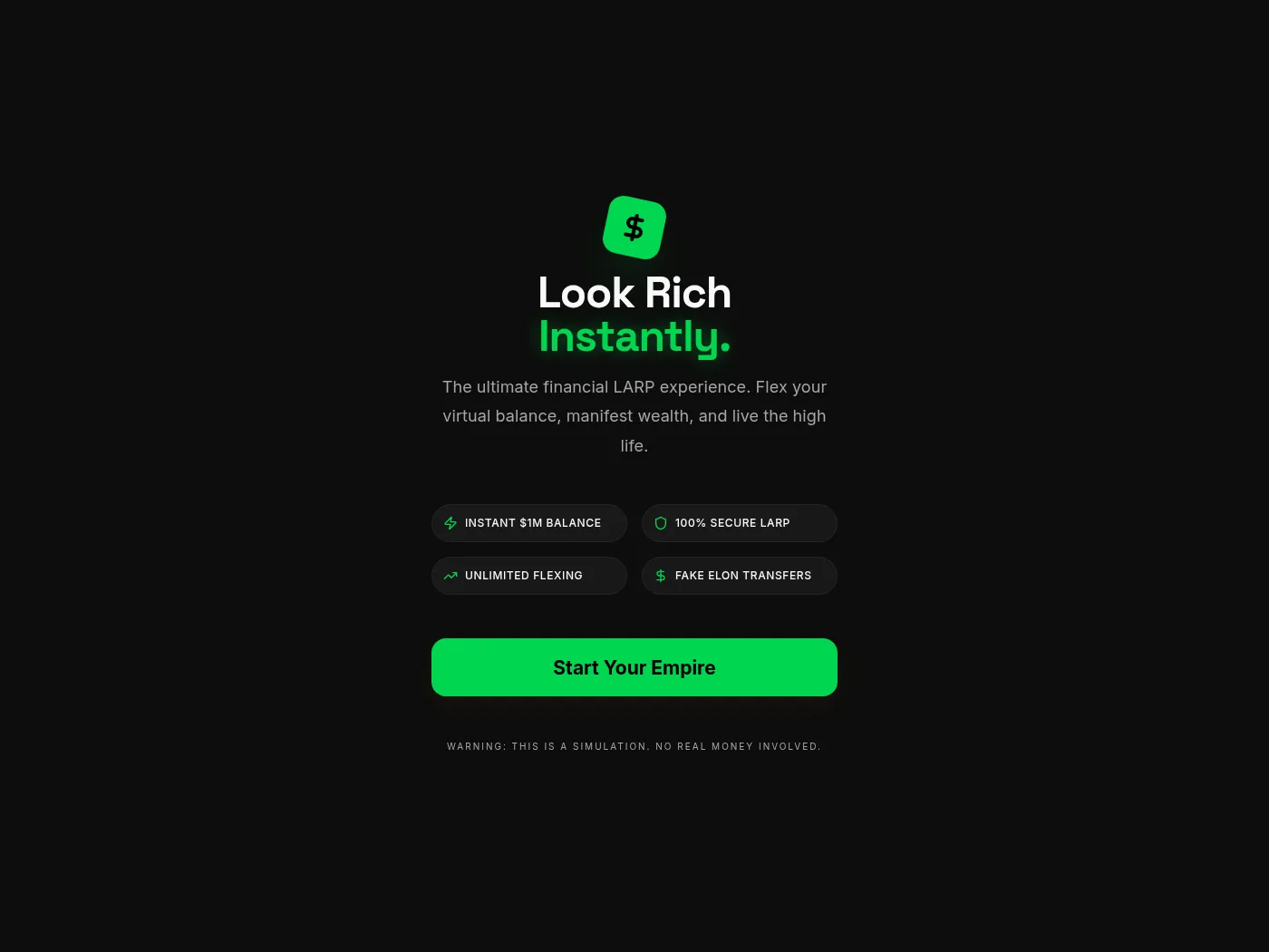 CashApp LARP Simulator