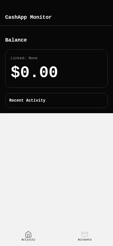 CashApp Monitor