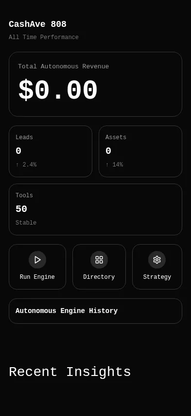 CashAve AI Agent Mobile