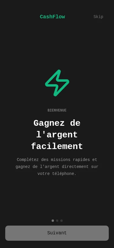 CashFlow App