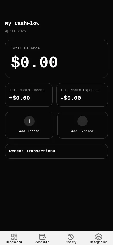 CashFlow Tracker