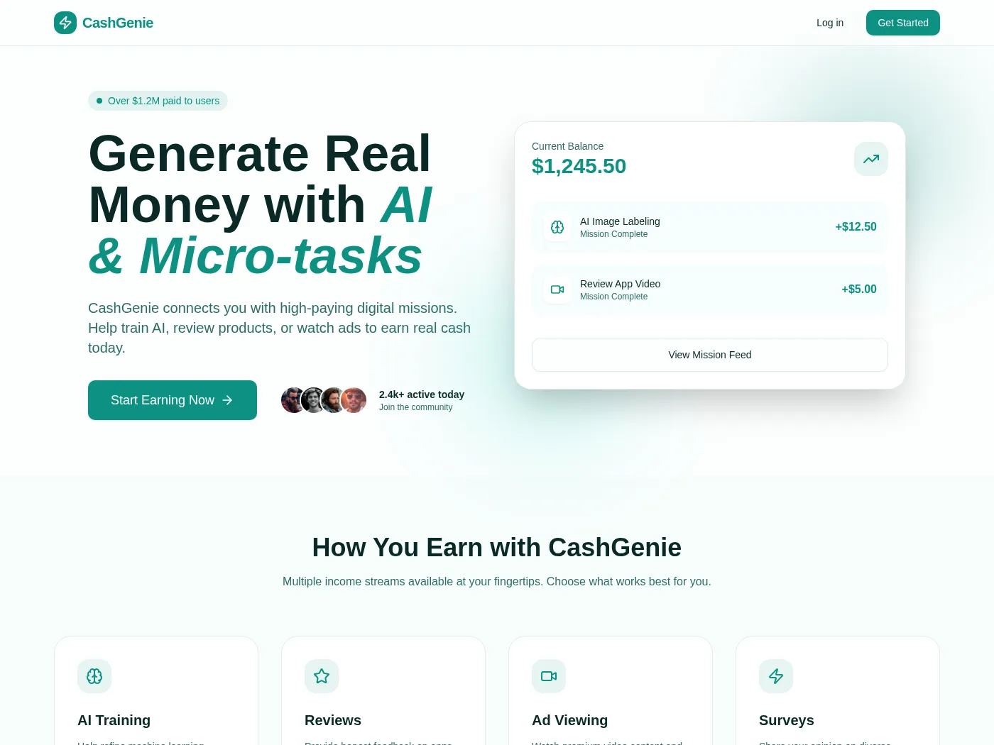CashGenie App
