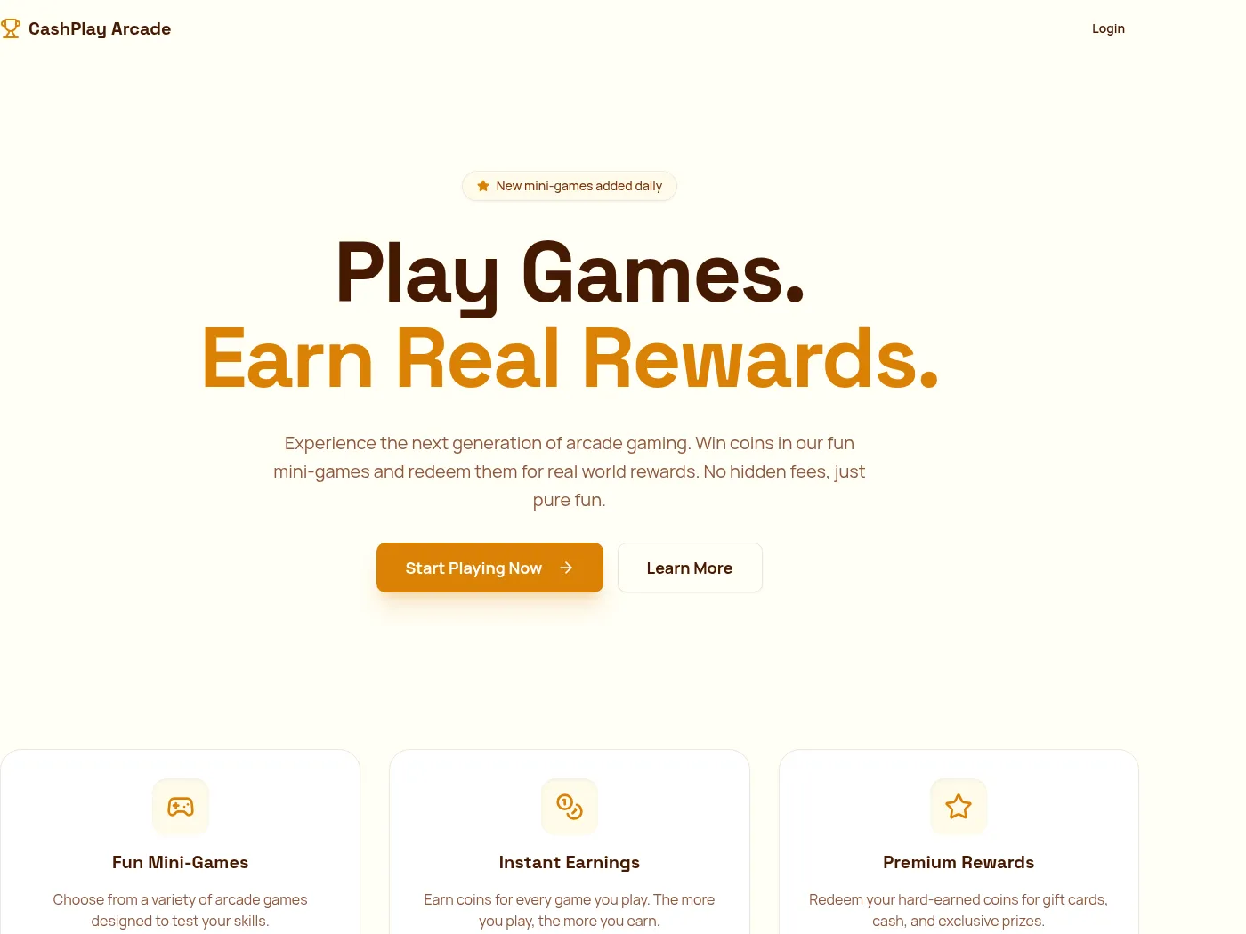 CashPlay Arcade