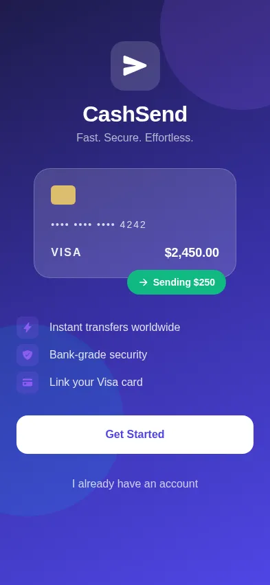 CashSend Mobile
