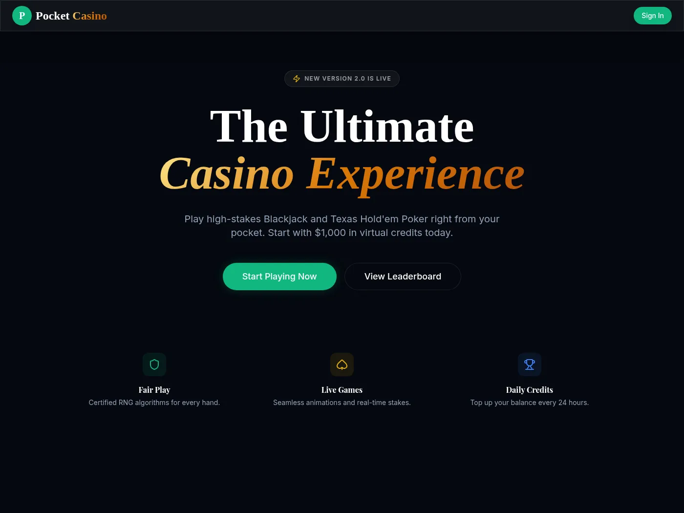 Pocket Casino