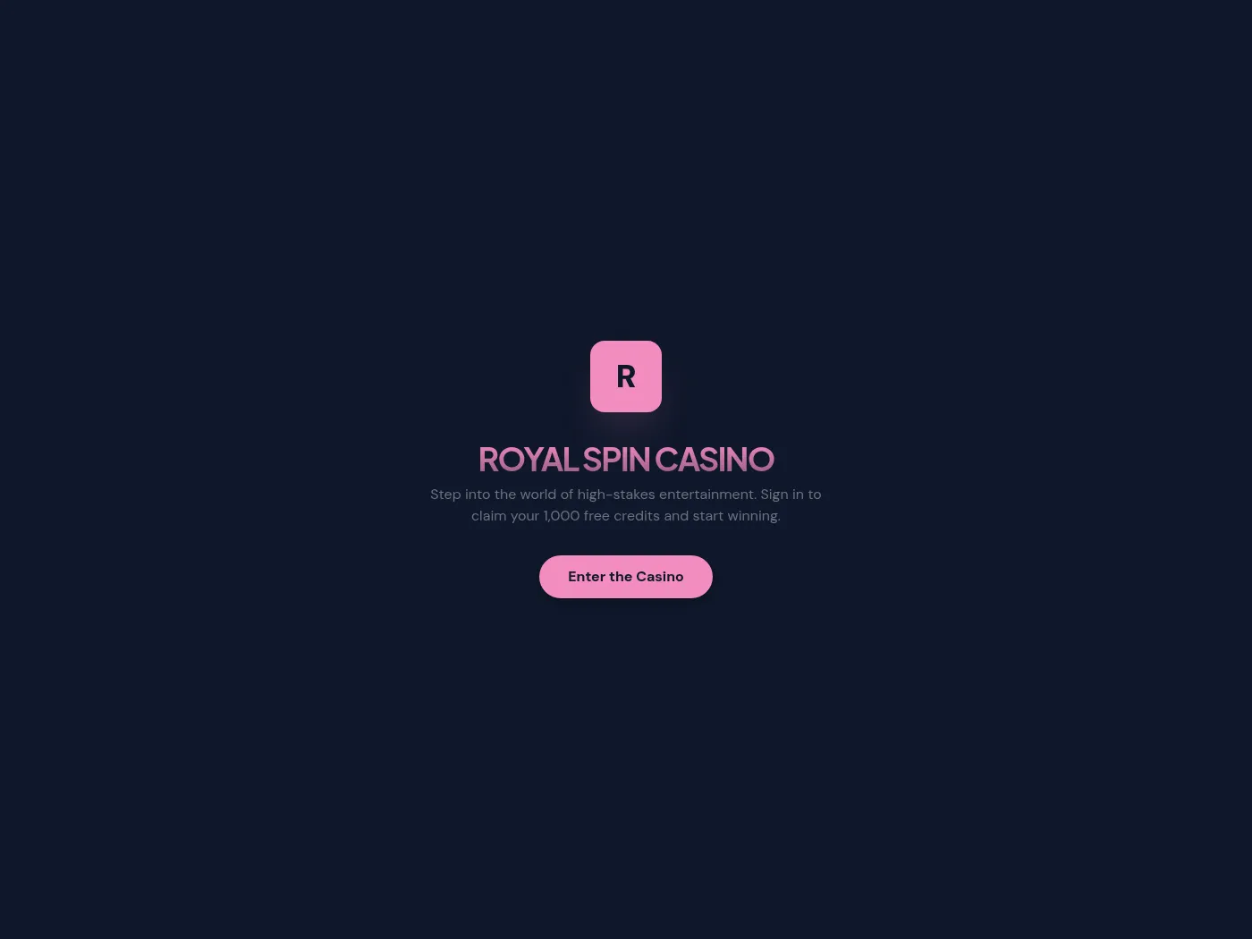 Casino Game Suite