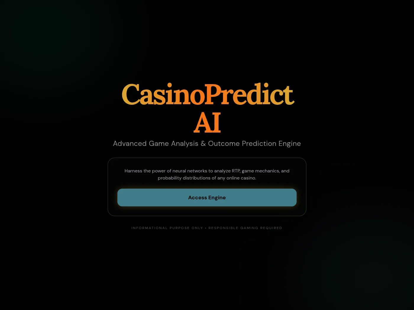 CasinoPredict AI