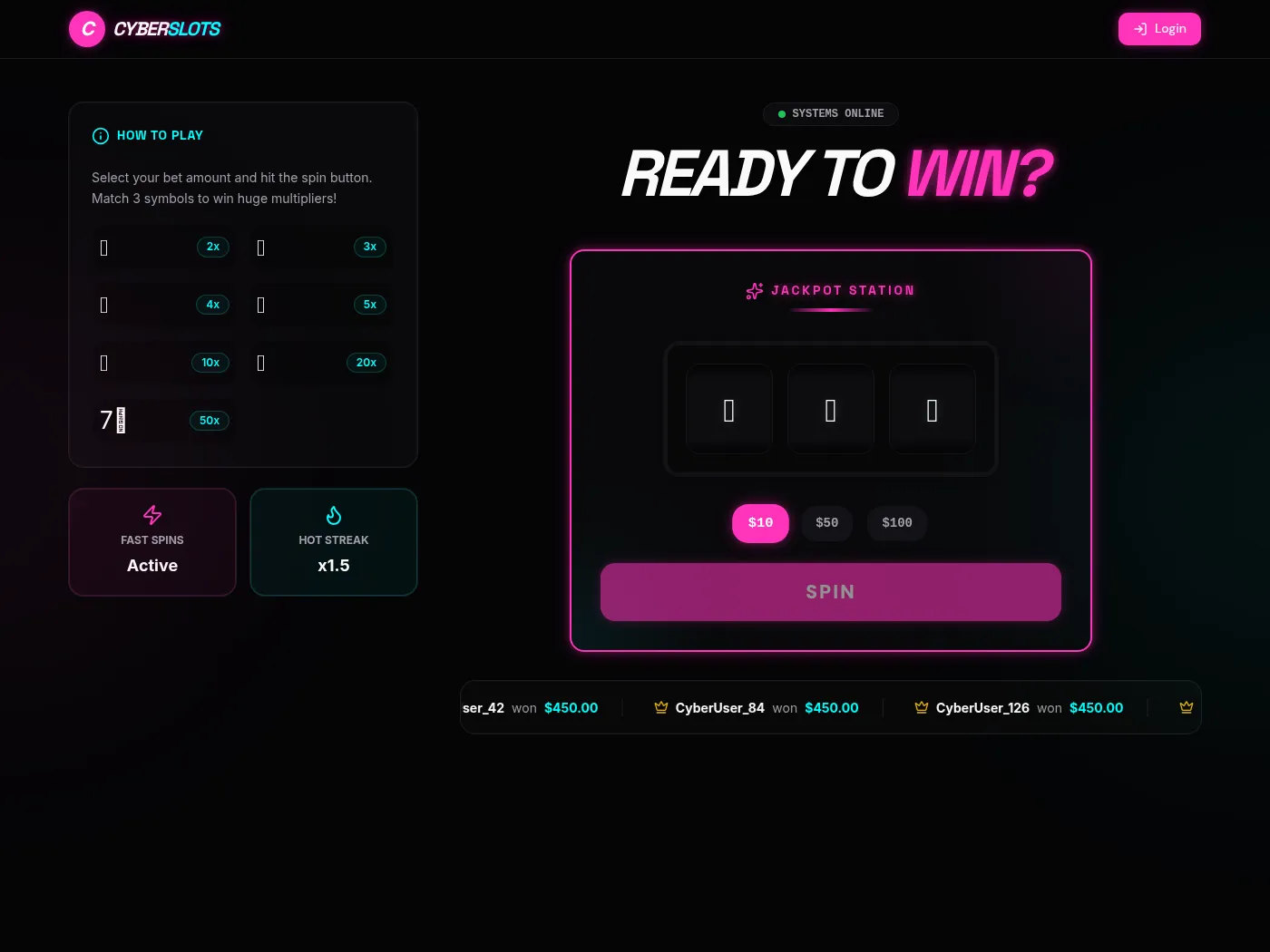 CasinoPlay Website