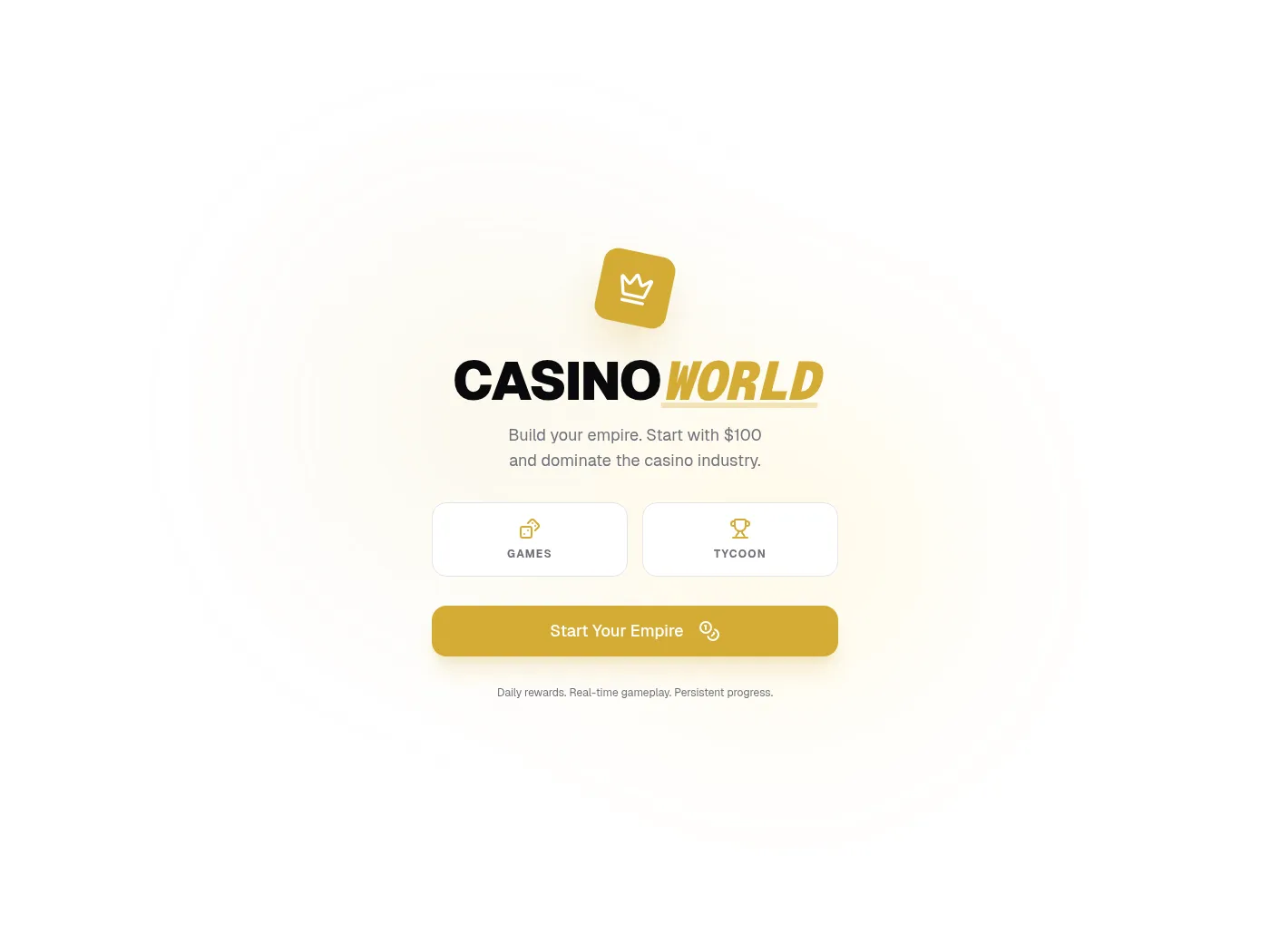 CasinoWorld Tycoon