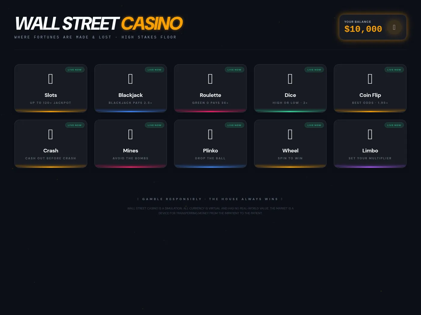 Casino Game Revamp
