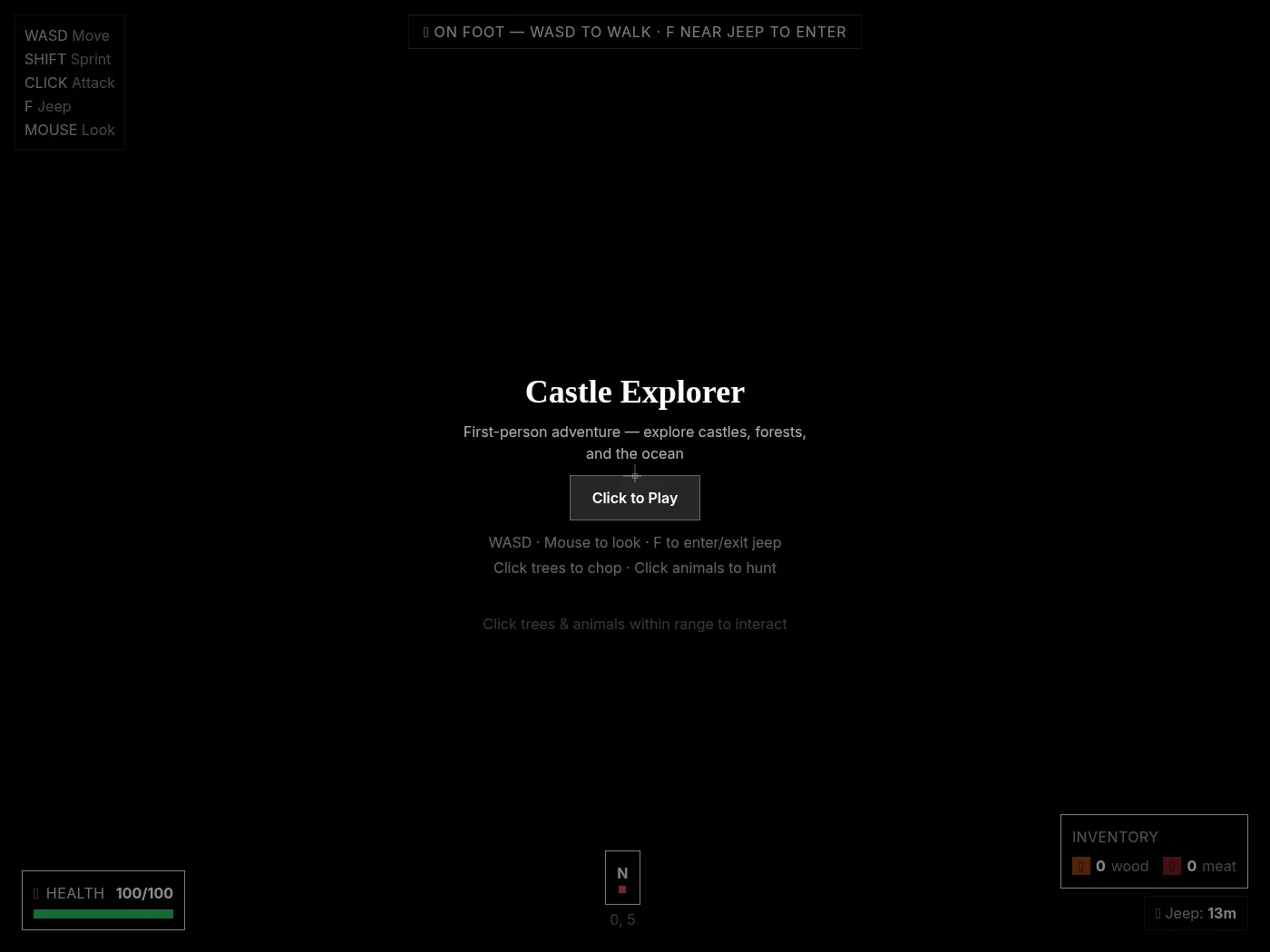 Castle Explorer Adventure