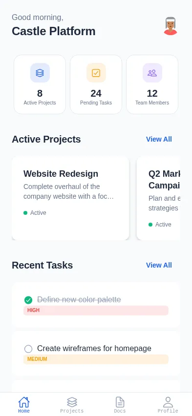 Castle Collaboration Platform