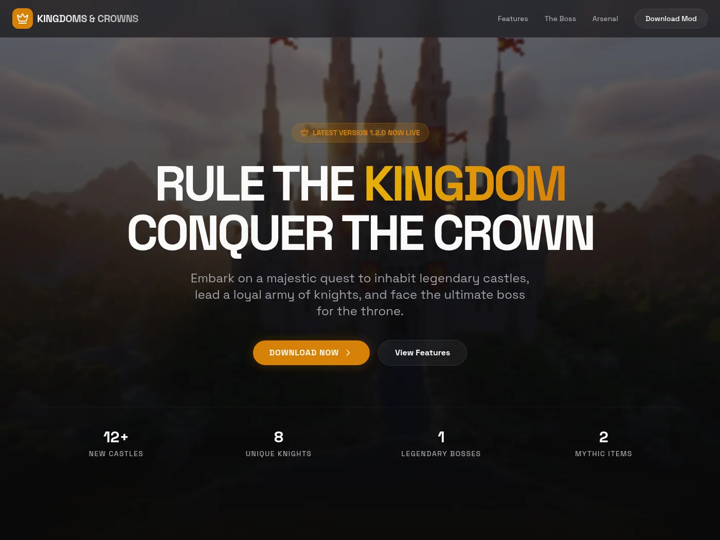 Kingdoms & Crowns Mod