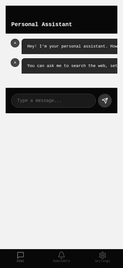 Casual Assistant App