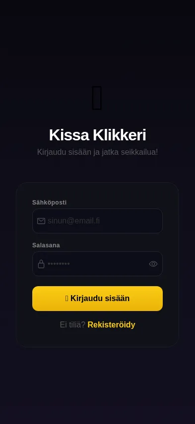 Black Cat Clicker Game