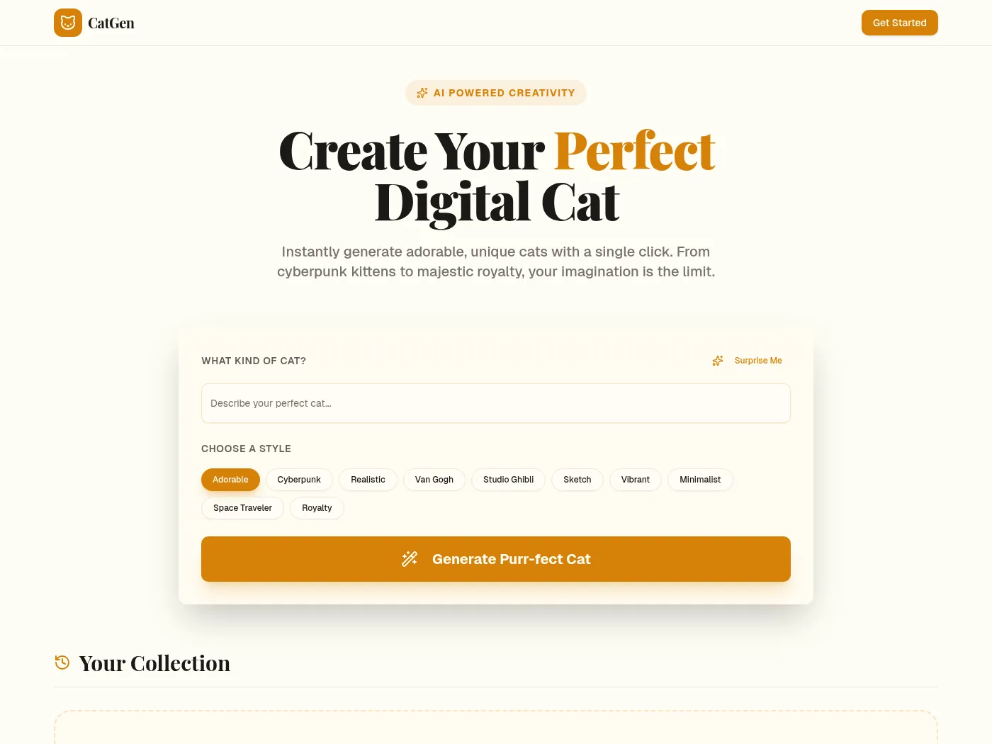 Cat Generator