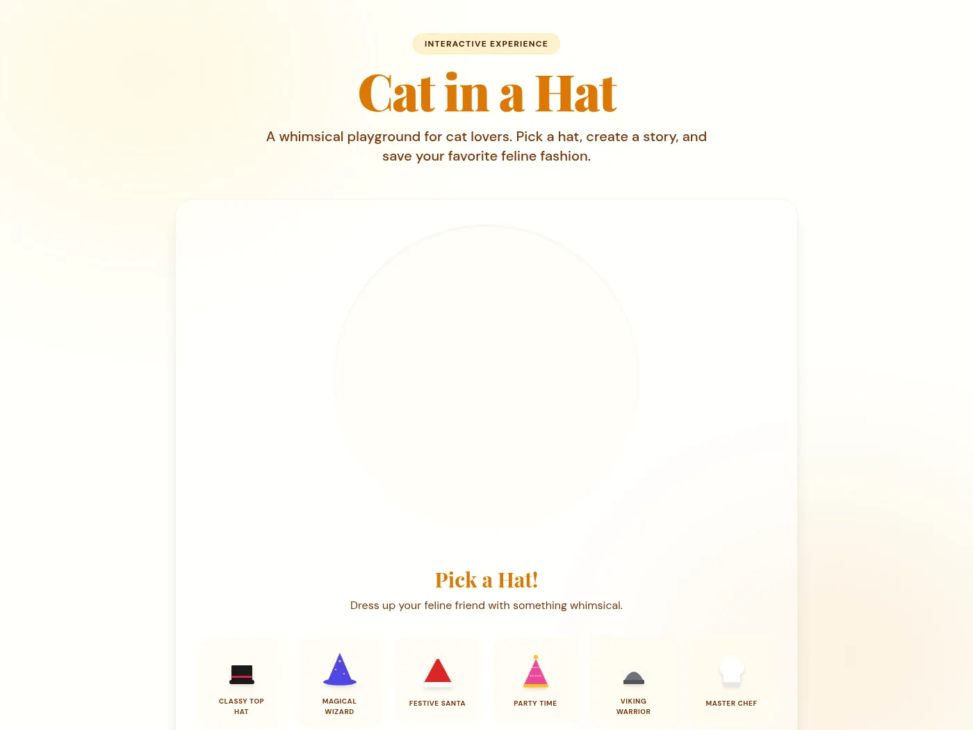 Cat in a Hat