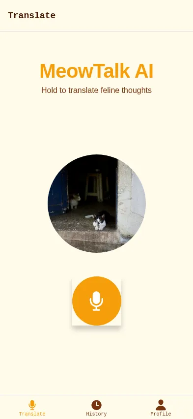 Cat Mood Translator